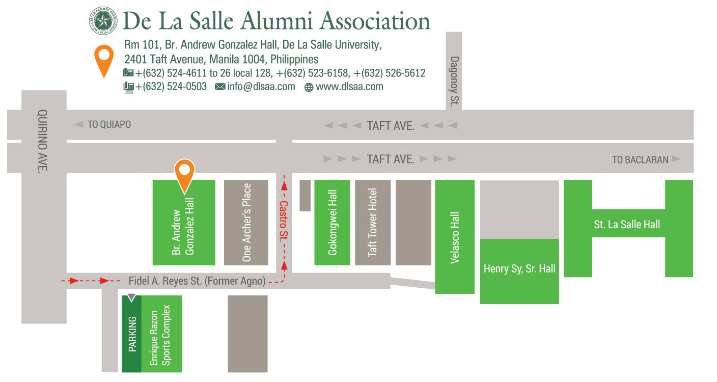 Contact Us | De La Salle Alumni Association